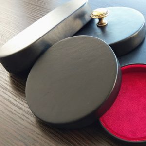 Custom Leather Lens Cap - New Century Camera